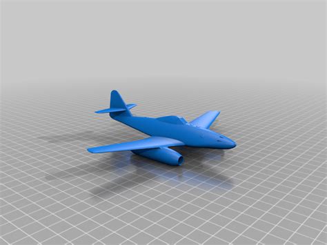 🛩️ Messerschmitt Me 262・free Stl File For ・cults