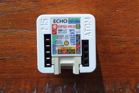 M Stack Atom Echo Coin Sized Bluetooth Speaker Is Powered By ESP PICO D SiP CNX Software