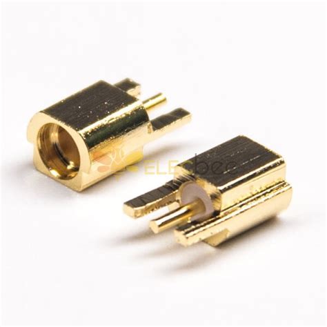 Female MMCX Connector Offset Type 180 Degree For PCB Mount