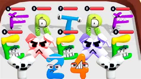 Merge Alphabet Lore Number Lore Door Alphabet Math Battle