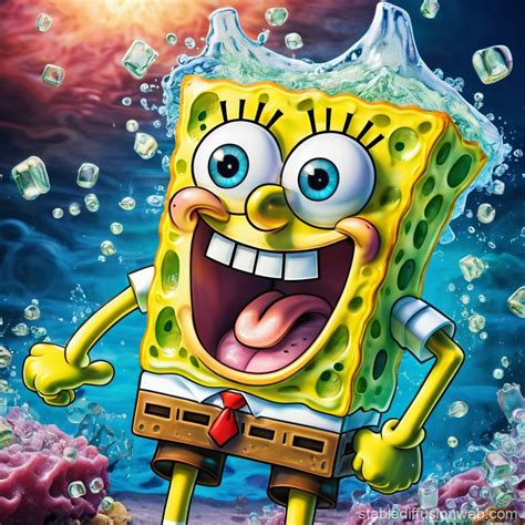 Spongebob On Meth Stable Diffusion Online
