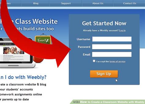 How To Create A Classroom Website With Weebly 8 Steps