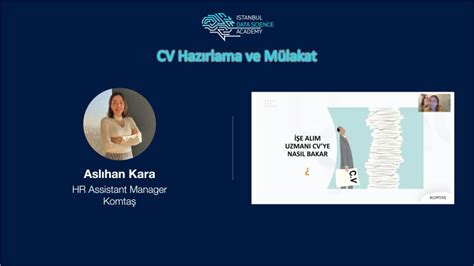 Istanbul Data Science Academy Linkedin‘de Cv Ik Datascience