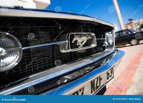 Logo Of 1967 Ford Mustang Gt Editorial Photo Image Of Antique