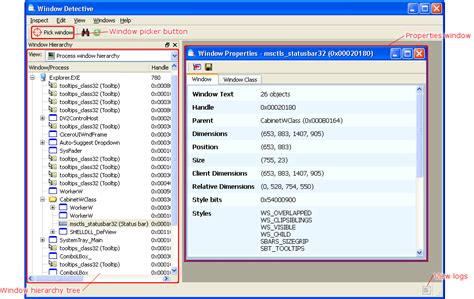 Window Detective Help Documentation