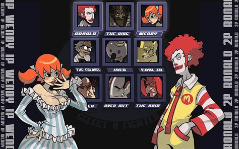 1600x1200px Free Download Hd Wallpaper Ronald Mcdonald Alternative Art Wendys Jack In The