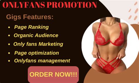 Do onlyfans promotion, onlyfans marketing, adultweb promtion by Charles_domi | Fiverr