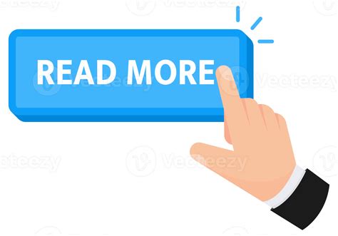 read more button with pointer clicking web button finger pressing