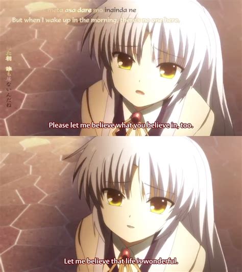 Angel Beats Quotes And Screenshots Key Discussion Kazamatsuri Forum