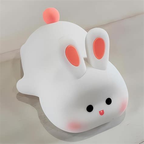 Buy Big Face Rabbit Silicone Night Light Online In India