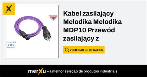 Kabel Zasilający Melodika Melodika Mdp10 Przewód Zasilający Z