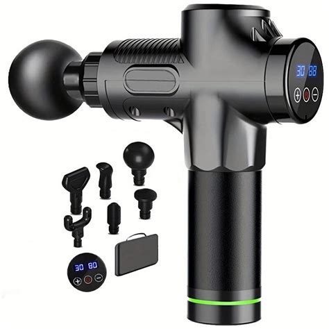 Fascial Massage Gun Electric Percussion Pistol Massager Body Neck Back