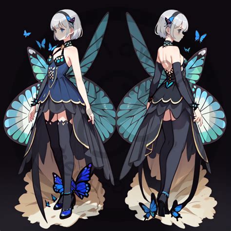 Open Ai Adopt 25 Butterfly Girl By Kawaii Seizure On Deviantart