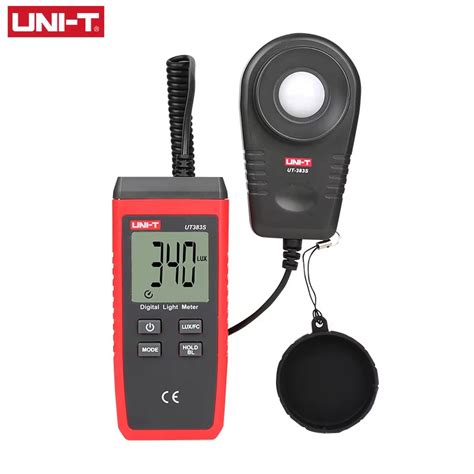 Uni T Ut383s Light Meter 200000 Lux Digital Luxmeter Luminance Lux Fc