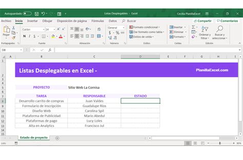 Como Hacer Listas Desplegables En Excel PlanillaExcel
