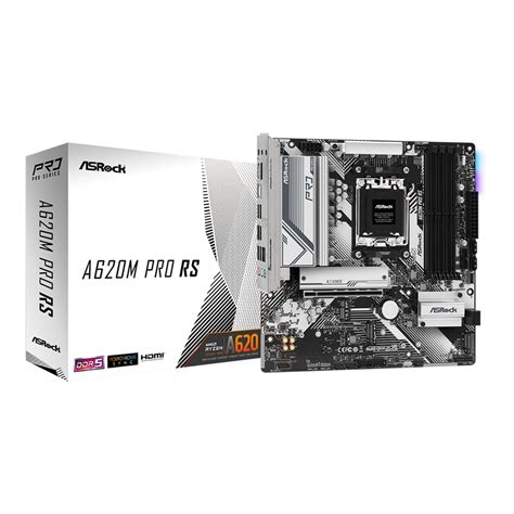 Mainboard เมนบอร์ด Asrock A620m Pro Rs Ddr5 Socket Am5 Micro Atx