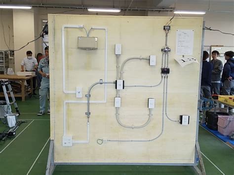 第9回鹿児島市若年者育成技能競技大会へ出場 鹿児島県の集中監視制御システム発電機上下水道地図管理気象環境精密測定機器など電気設備
