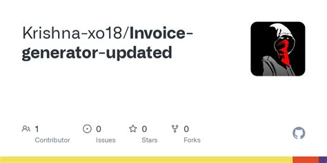 Github Krishna Xo Invoice Generator Updated