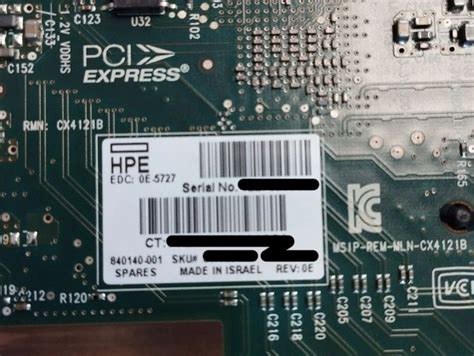 یک مدل کارت شبکه Hpe اگر از سوییچ سازمانی Hpe 6200 استفاده میکنید حتما از این کارت استفاده شده