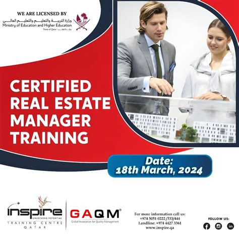 Inspire Management Training Centre On Linkedin Crem Gaqm Certifiedtraining Investinyourfuture