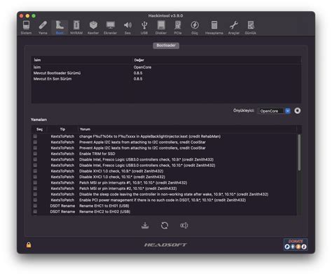 Başarılı Kurulum Ventura MSI TomaHawk B X OpenCore osxinfo net Hackintosh Türkiye