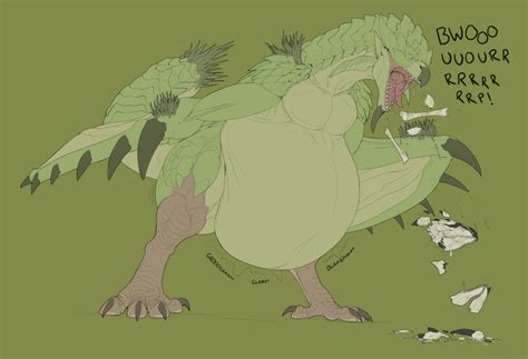 Rule 34 Absurd Res Aetherxov Beak Belly Bodily Fluids Bone Capcom