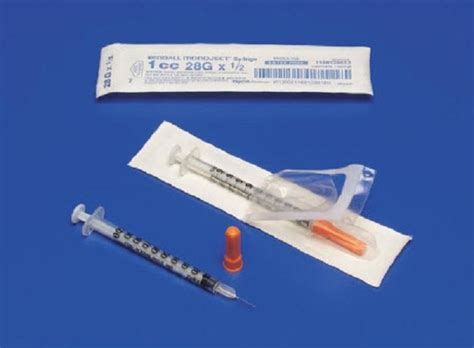 Monoject Softpack Insulin Syringe Free Shipping