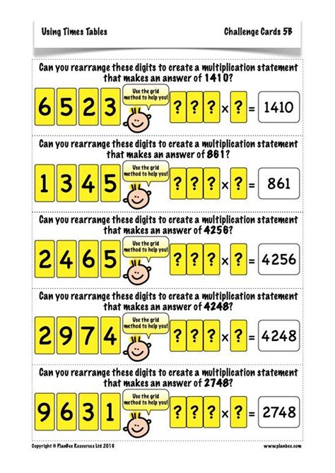 Grid Method Multiplication Explained By Planbee