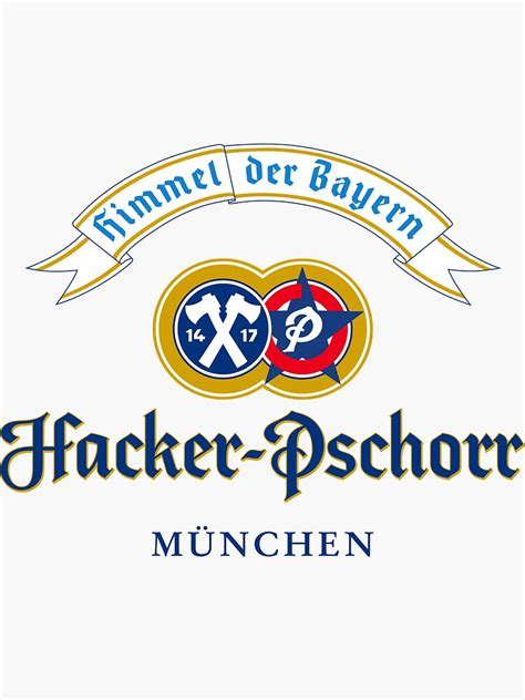 Hacker Pschorr Sticker For Sale By Crociasj Redbubble