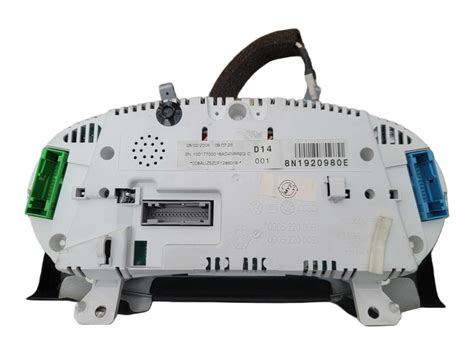 2003 2006 Audi TT Instrument Cluster 8N1920980E Tanin Auto Electronix