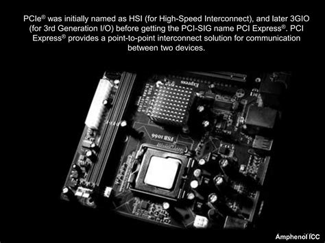 The Evolution Of Pci Express® Pptx