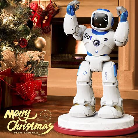 Nwell Rc Robot Toy Humanoid Robot 1088 Air Gesture Intelligent Dancing With Sound Led Lights For