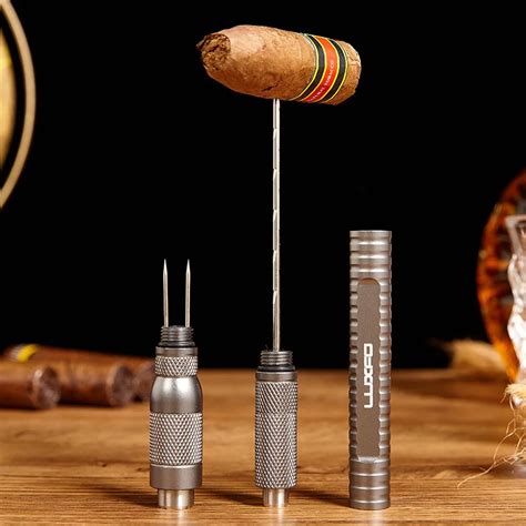 pipe outil rehausseur de tirage de cigares portable drague perforateur