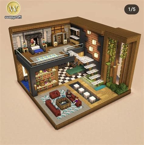 Pin By Ronink On Minecraft Minecraft Interior Design Minecraft Room Minecraft Crafts