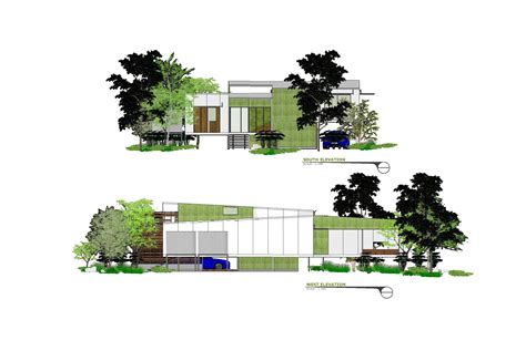 Elevation Colour Render Example Drawing Board Sketching Example Floor Plans Graphics