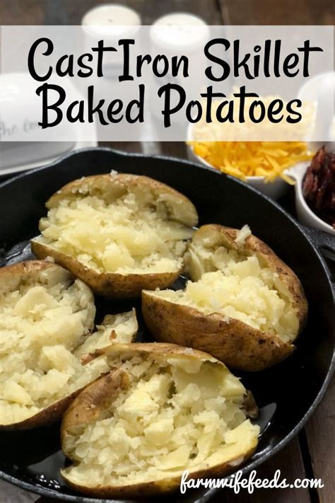 Potatoes Cast Iron Skillet Baked Artofit