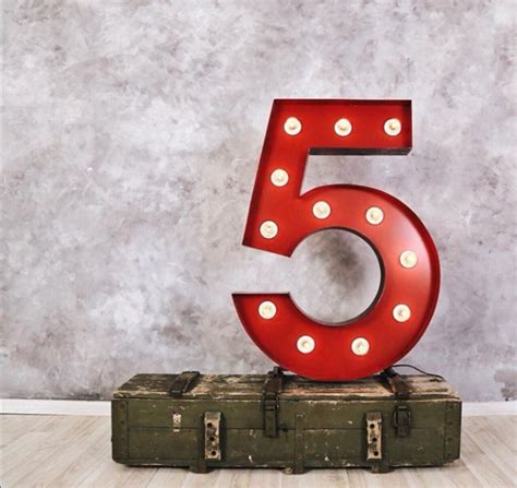 Extra Large Letters Red Marquee Letters Giant Light Up Letter Etsy