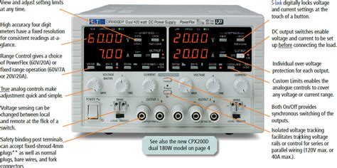 英国aim Tti Cpx400sp智能单输出直流电源 深圳美科仪科技有限公司
