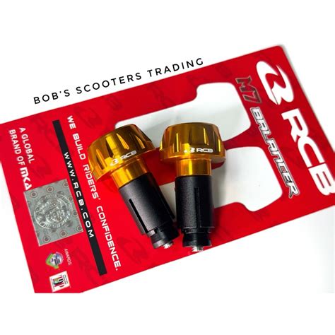 RCB M7 Bar End Balancer UNIVERSAL HINDI PWEDE SA HONDA Shopee