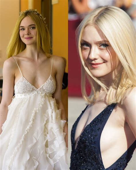 Sister Battle Elle Fanning Vs Dakota Fanning R Celebbattles