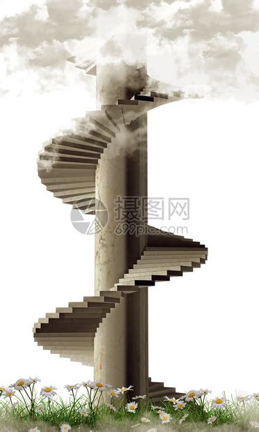 通往天堂的阶梯插画图片下载 正版图片402239310 摄图网