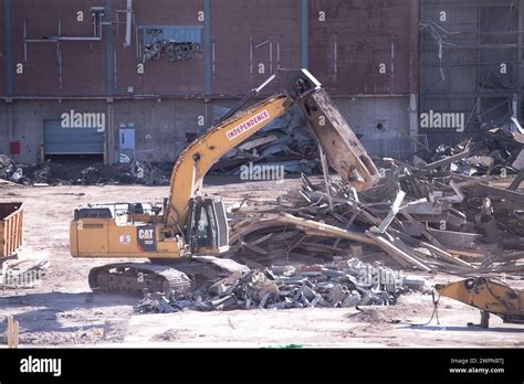 The Coal Burning Power Plant In Colorado Springs Colorado Is Demolished