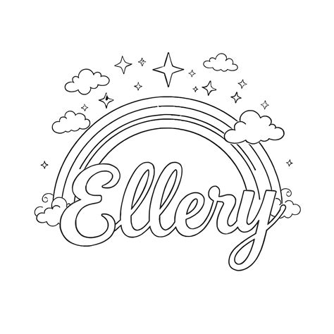 Best Ellery Coloring Pages Free Printable Pdf