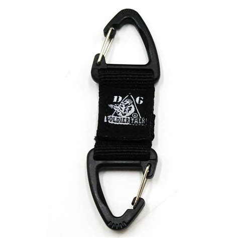 Dual Sided Tactical Carabiner Hook 3033b Soldiertalk Military