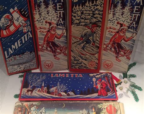 Vintage German Tinsel In Original Packagevery Old Alufolie Etsy