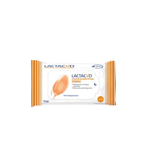 Lactacyd Femina chusteczki do Higieny Intymnej Strefa Leków