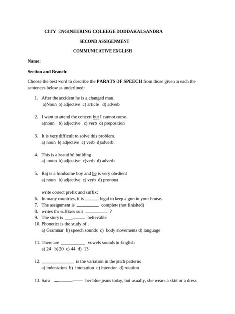 Bengk106 Assigenment 2 Pdf Adjective Adverb