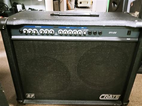 Crate Gfx 212 Combo Amp 2000s Black Reverb