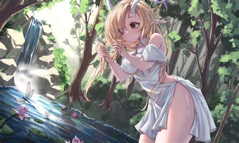 Komori Character Request Commentary Commission English Commentary Highres Girl Blonde