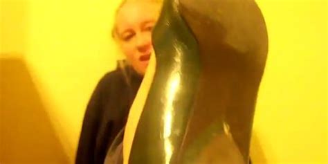 Shelli Smells Her Stinky Flats